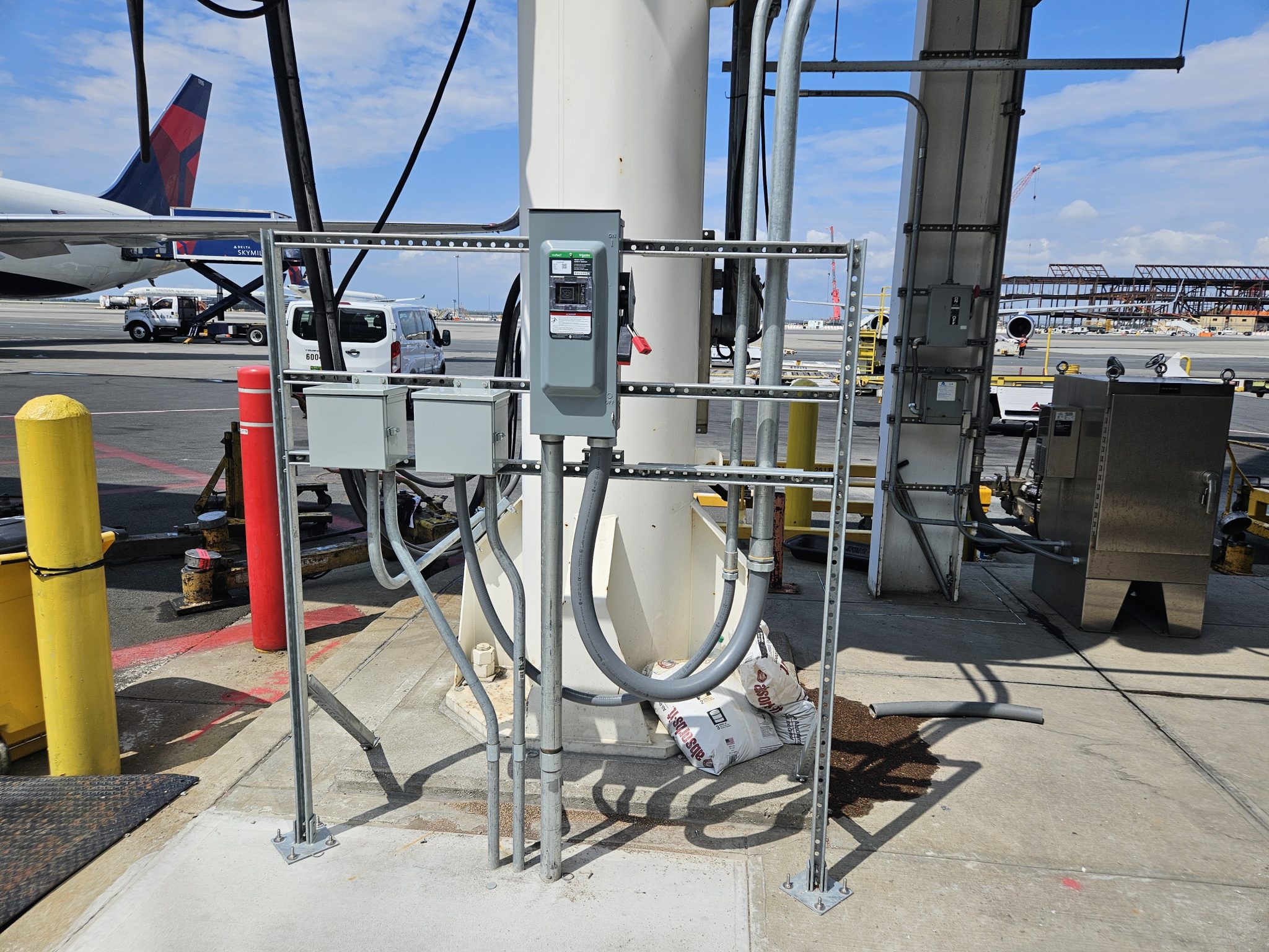 Eight eGSE Chargers Installed at JFK Terminal 4 | PISO EV Charging